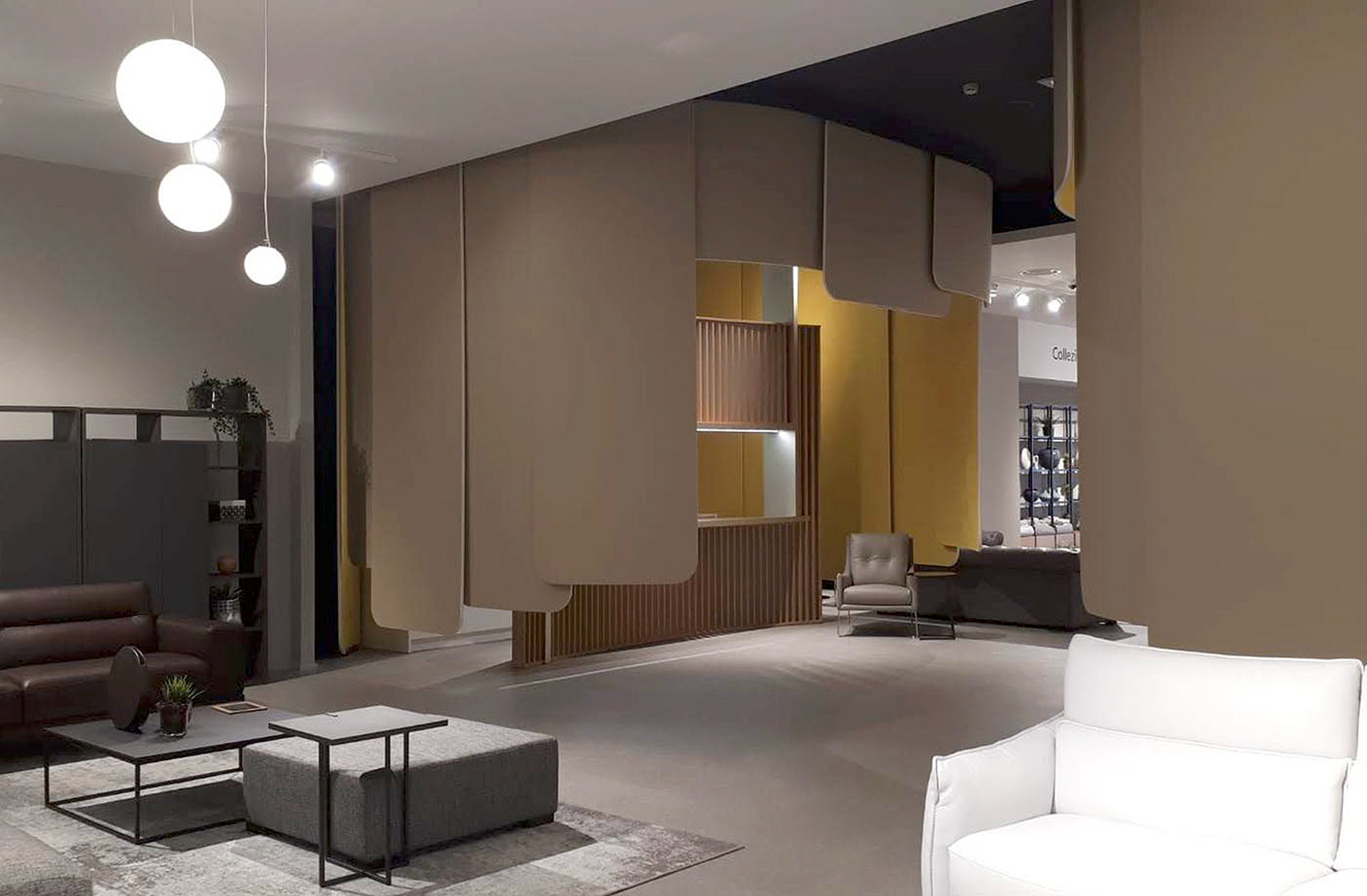 Progettazione negozio Divani & Divani Gerenzano