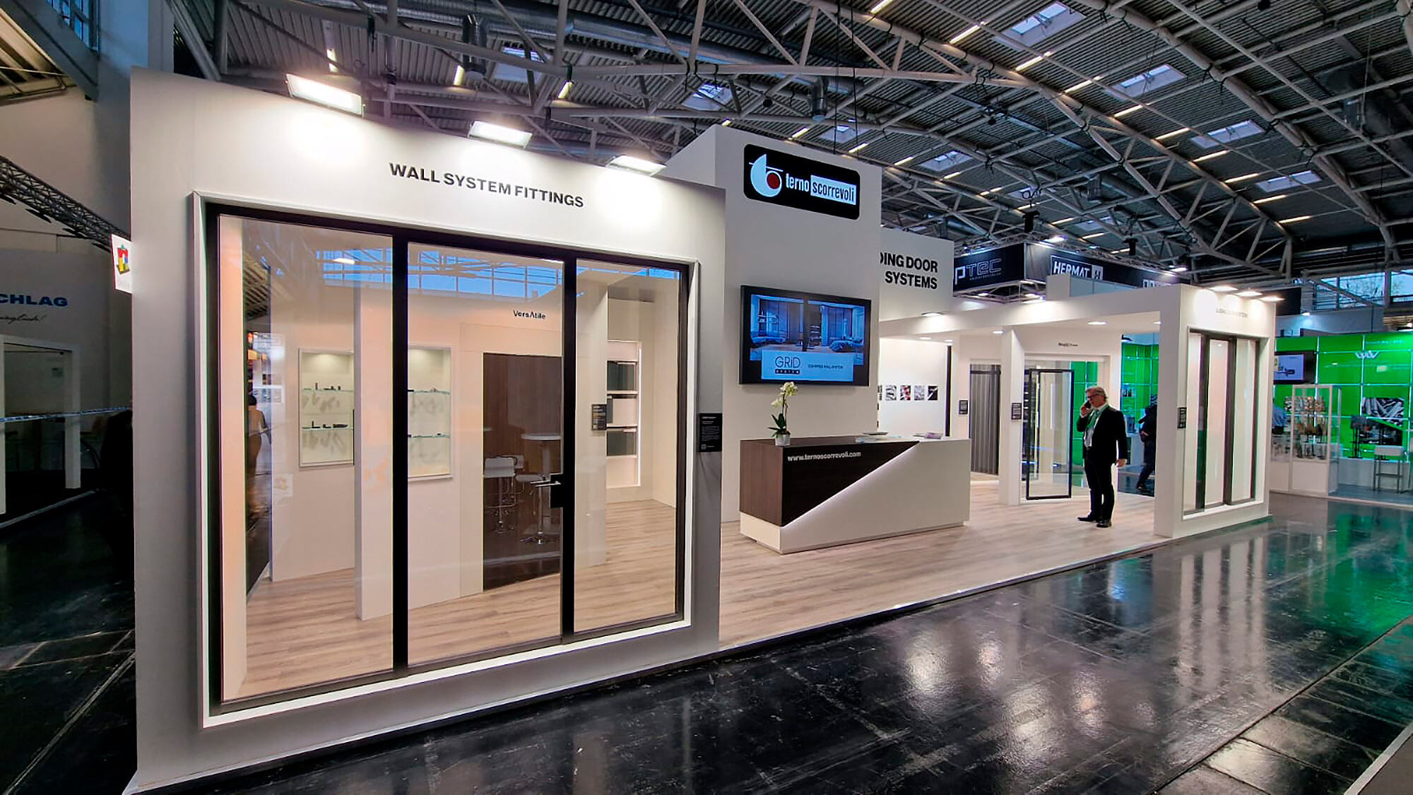 Stand set up for BAU trade fair, Munich | Effetre